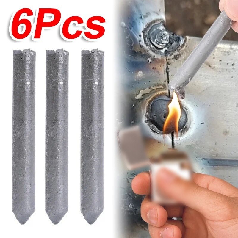 6Pcs Low Temperature Easy Melt Copper Aluminum Welding Rod No Need ...