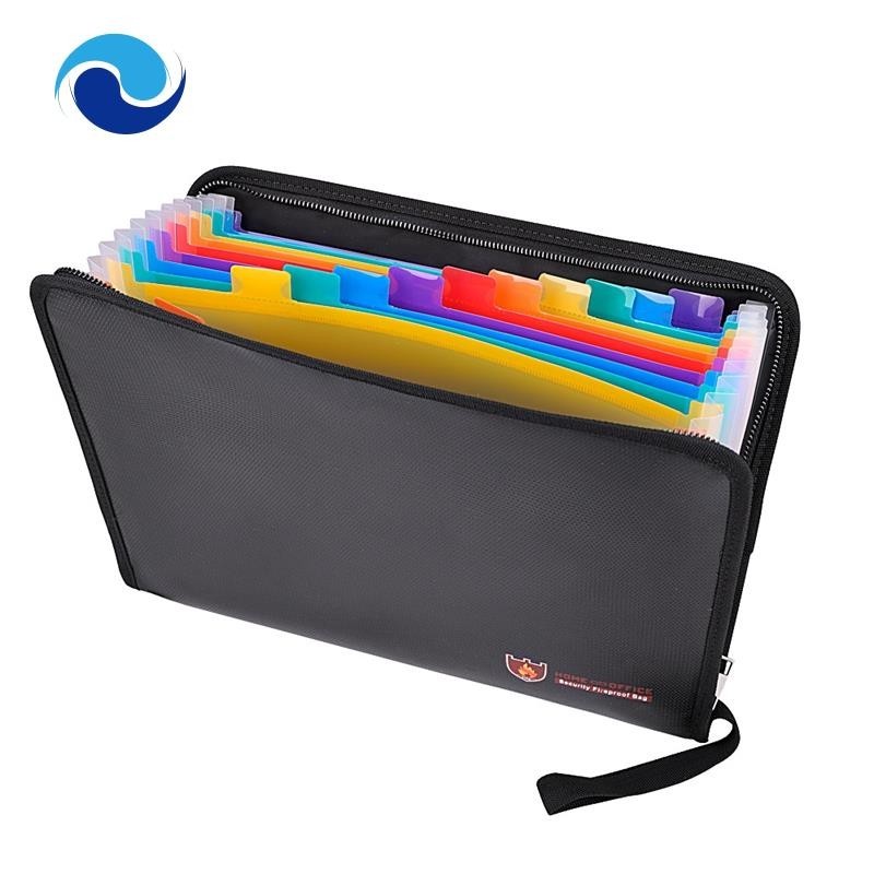Folder Organizer Water Resistant Fireproof File Folder Letter Size ...