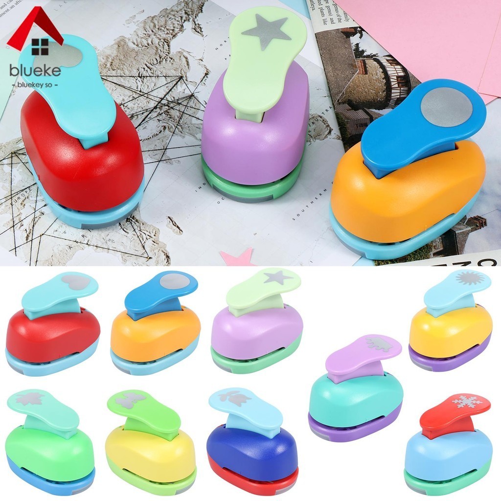 3Pcs Craft Holes Punch Portable Shape Hole Puncher Set Easy to Use ...