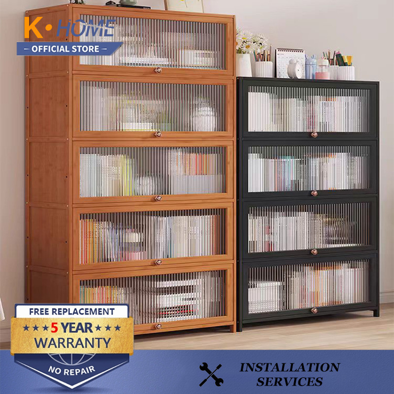 K-home Kitchen Cabinet Storage Cabinet Multi-layer Floor Shelf ...