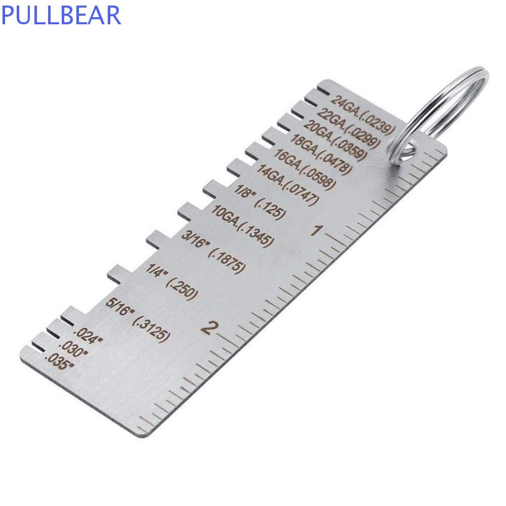 PULLBEAR Wire Gauge Weld Inspection Gage AWG SWG Soldering Inspection ...