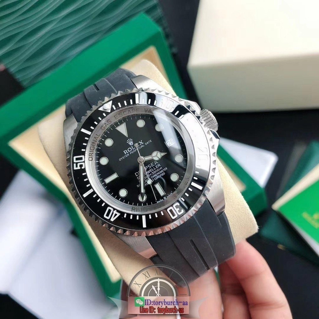 Rolex Sea-Master automatic men's chrono submariner diver analog watch ...
