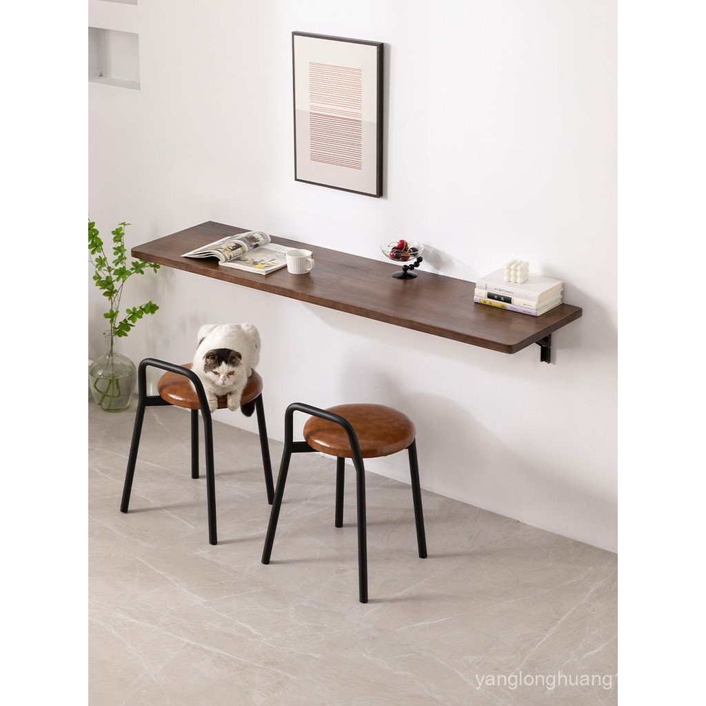Wall-Mounted Folding Table Wall Hanging Desk Wall Surface Table Board ...