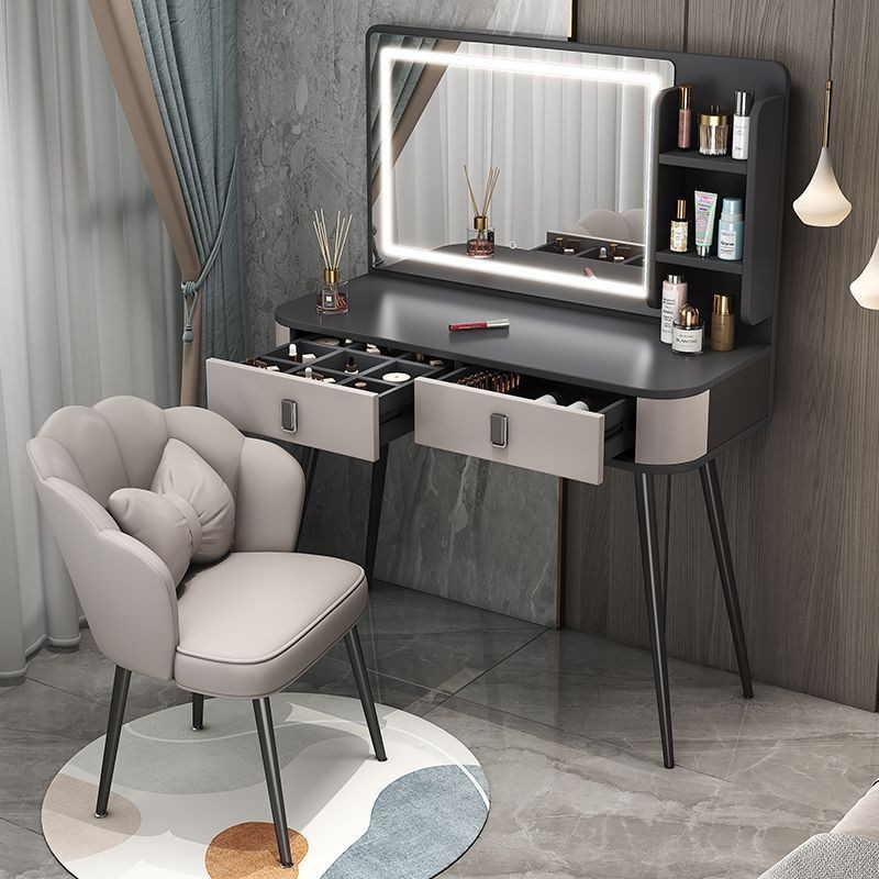 {SG Sales}HDB Dressing Table with Mirror Drawers Chair Side Table ...