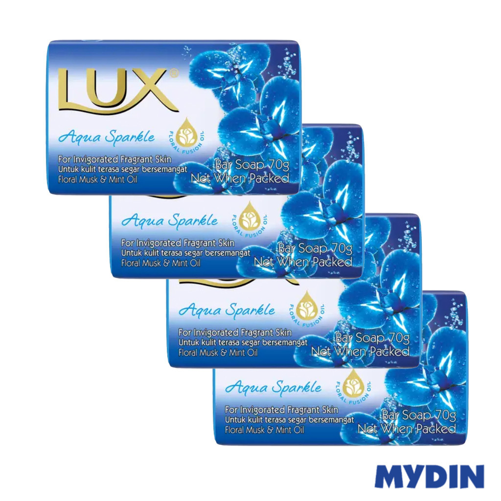 Lux Bar Soap B3F1 (4 x 70g) - 5 Variants | Shopee Singapore