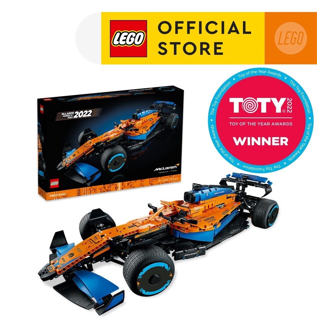 LEGO Technic 42141 McLaren Formula 1 Race Car Model Building Kit (1,432 ...