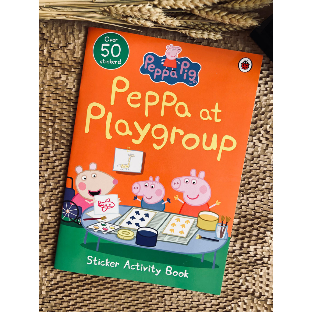 Peppa at Playgroup Sticker Activity Book | Shopee Singapore