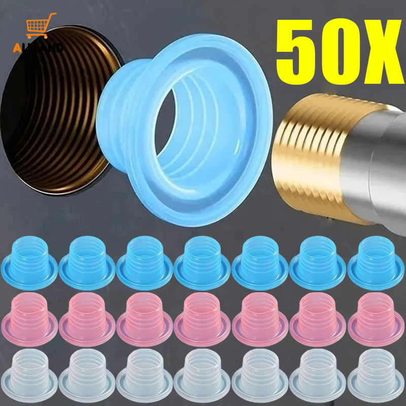 10/20/30/40/50 Pcs Silicone Sealing Gaskets for Faucet Triangle Valve ...