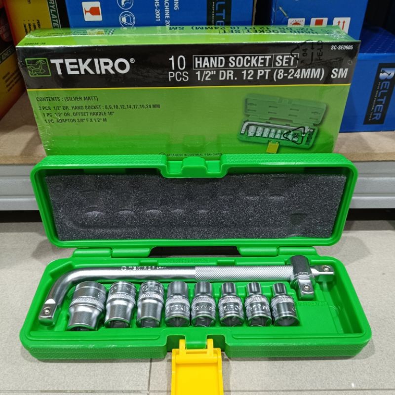 Tekiro SOK KEY SET 8-24MM 10PCS / TEKIRO SOK KEY SET 10PCS PLASTIC BOX ...