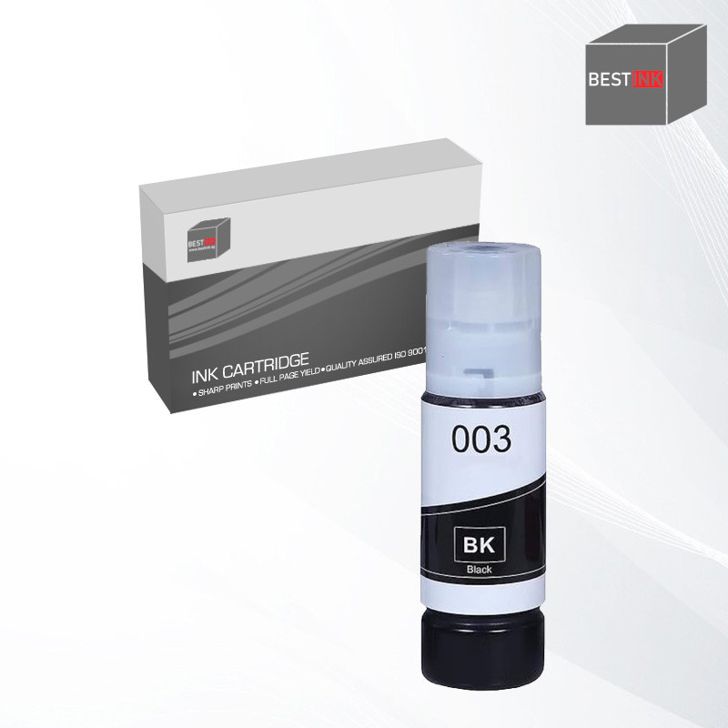 Bestink 003 Ink Bottle Black Cyan Magenta Yellow For L3110 L3150 L5190 ...