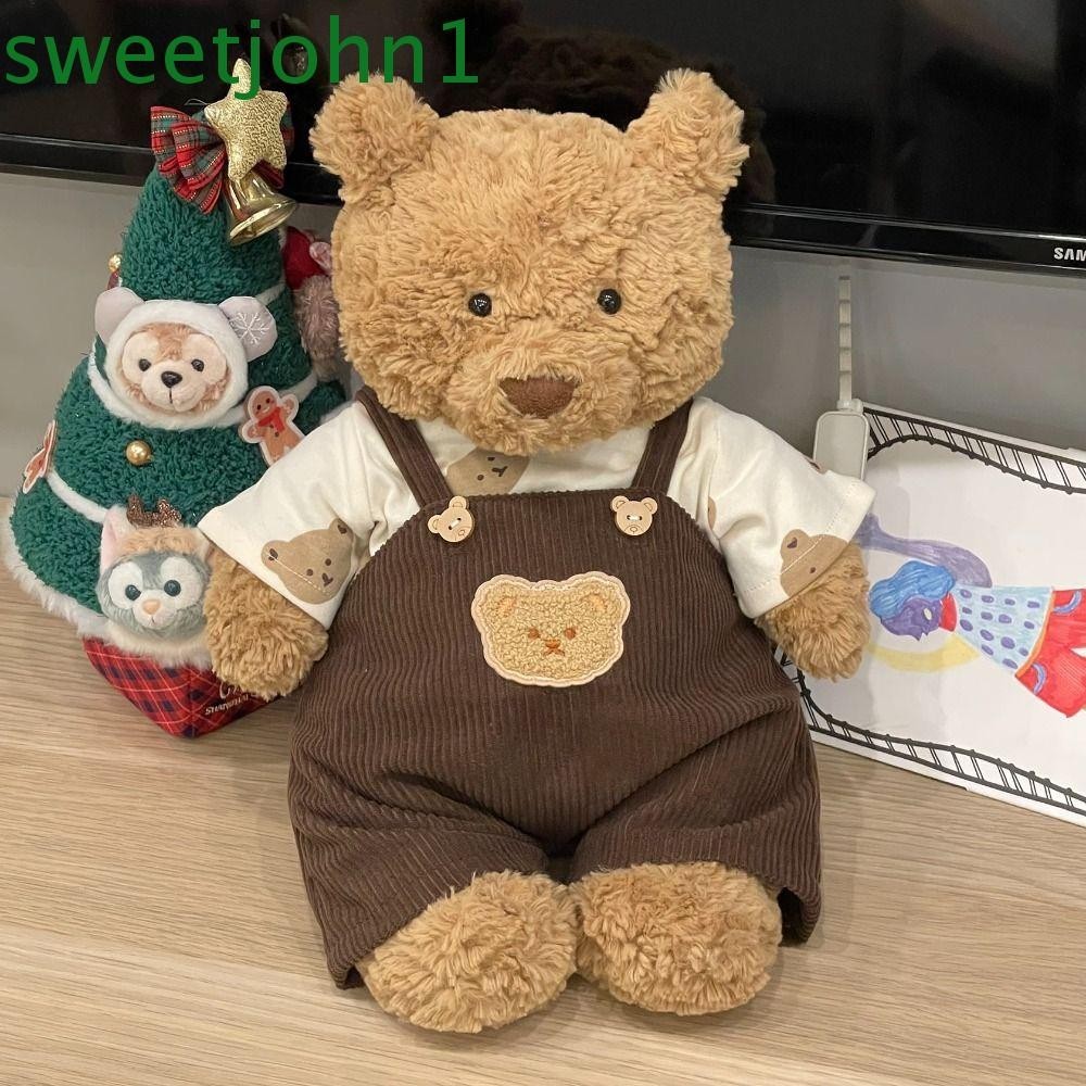 SWEETJOHN 30cm Doll Clothes, Lina Bear Change Clothes T-shirt and ...
