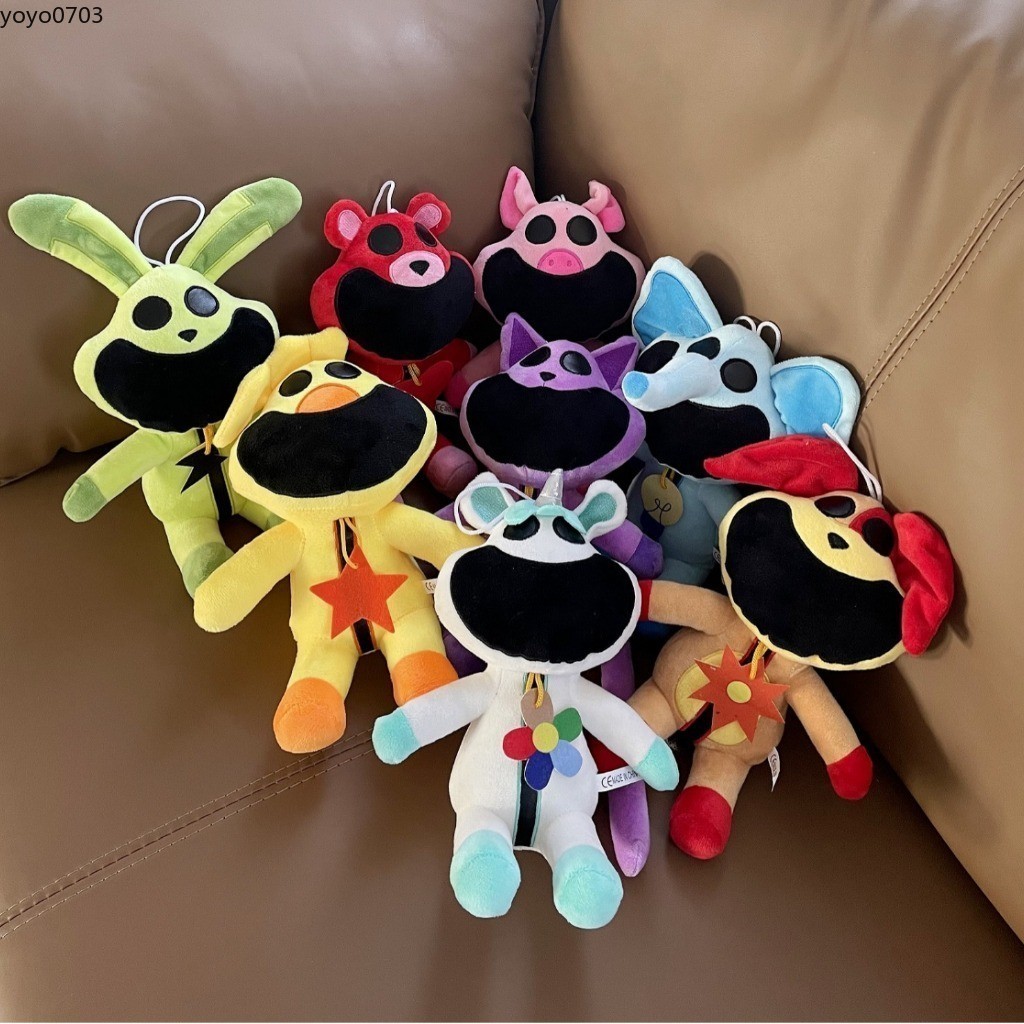 Smiling Critters Plush Toys Hopscotch CatNap BearHug Plushie Doll Cute ...