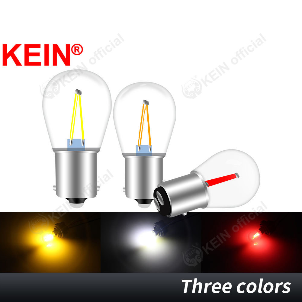 KEIN 2PCS Brake Lamp 1156 1157 Led P21W P21/5W Led Brake Light Tail ...