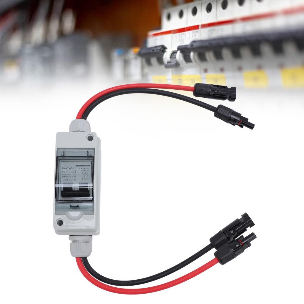 Supergoodsales 63A Solar Panel Disconnect Switch 2P IP65 Water Proof DC ...