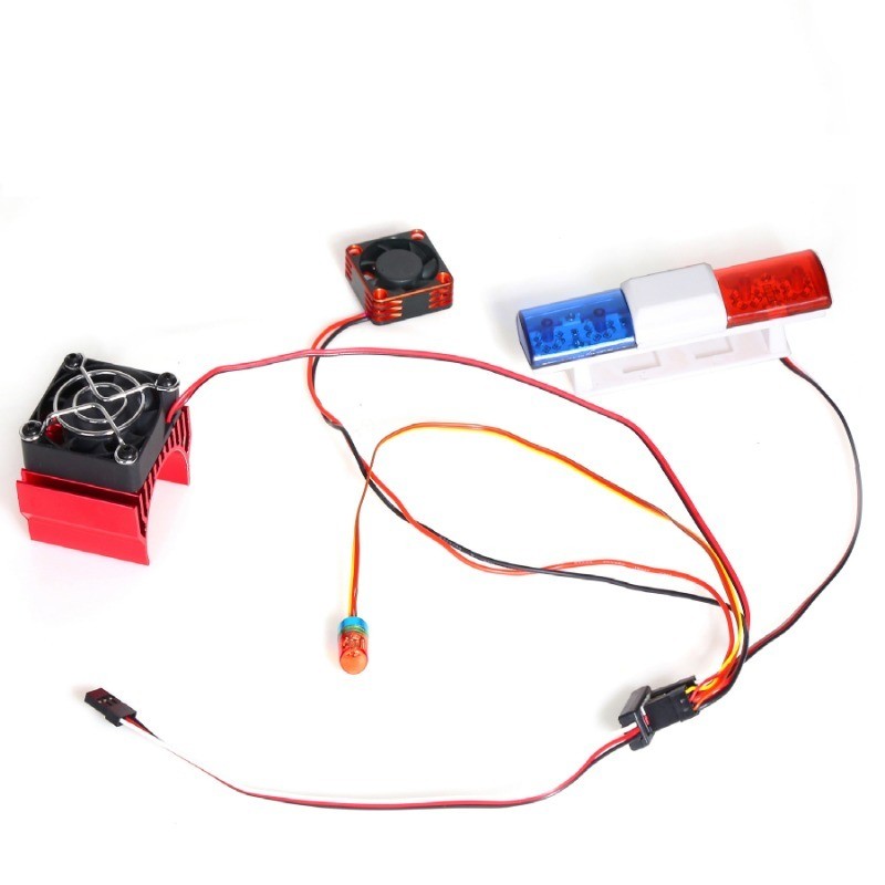 1 to 4 RC Y line Length Remote Control Cable Servo Fan Extender Wire for Futaba JR RC Car HSP ...