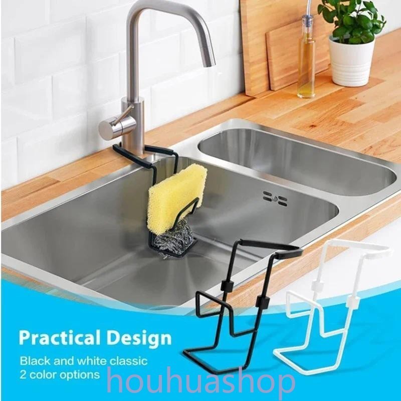 Kitchen Stainless Steel Sink Drain Rack Sponge Storage Faucet Holder ...