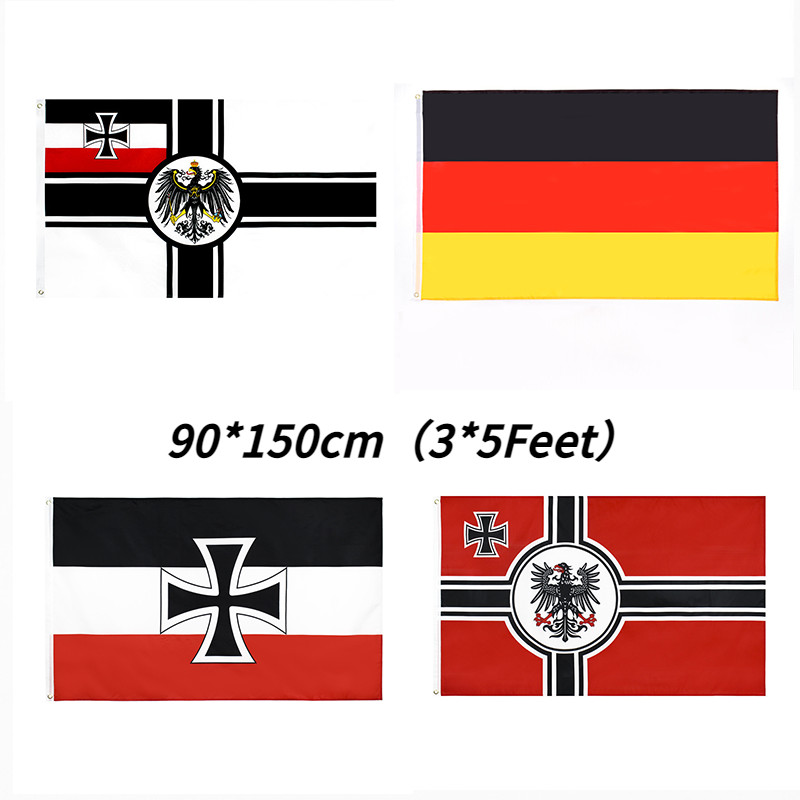 Germany National Emblem Flag DK Reich/Prussia Banner German Bunting ...