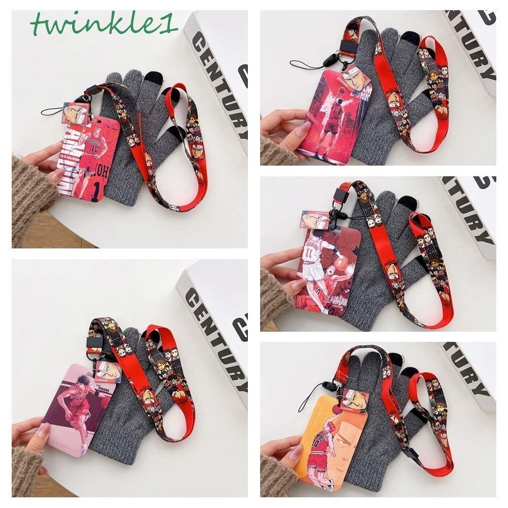 TWINKLE1 Sakuragi Hanamichi Card Cover, Lanyard Kaede Rukawa Sakuragi Hanamichi Card Holder ...