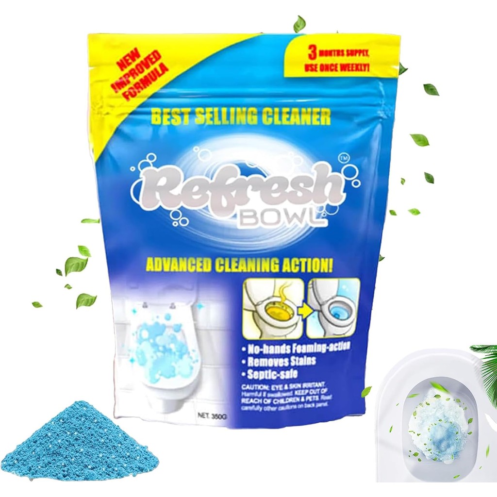 Bowlrefresher Foaming Toilet Cleaner, BowlRefresher Toilet Cleaner ...