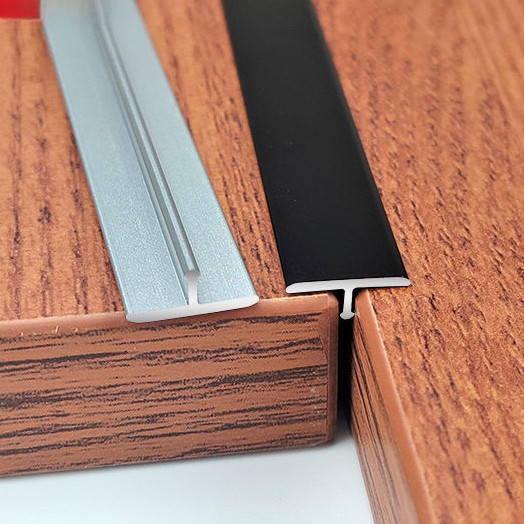 Aluminum alloy T-shaped strip embedded floor threshold edge strip ...