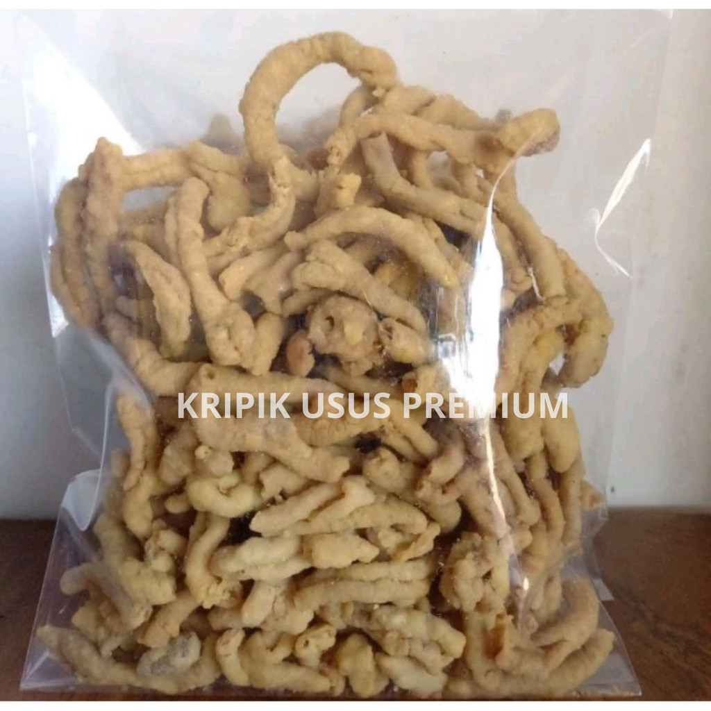 Original Chicken Intestine Chips, Savory Crispy, Crispy, 1kg | Shopee ...