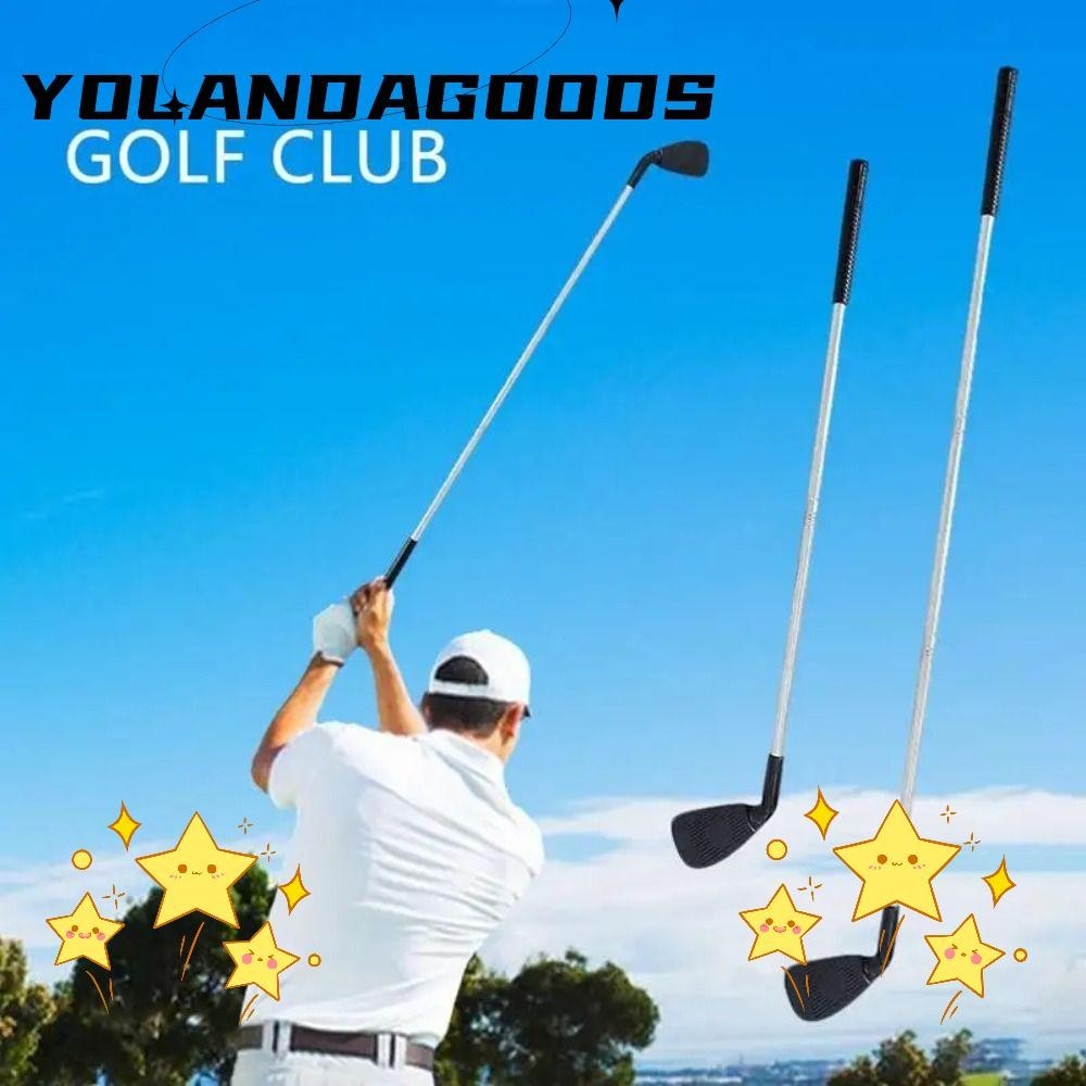 YOLA Golf Long Putter, Plastic Metal Detachable Golf Club, Silver Black ...
