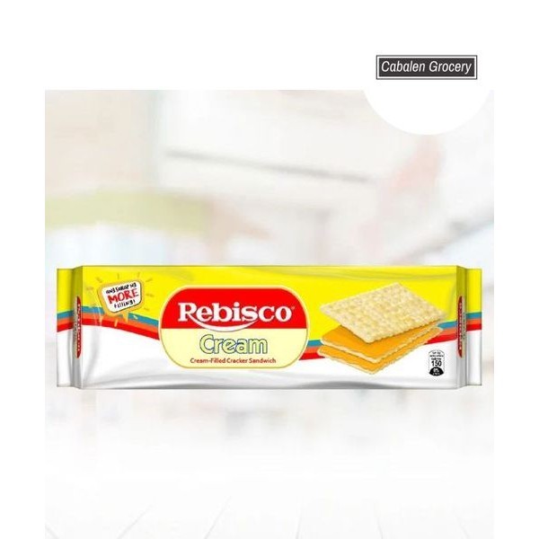 Rebisco Cream Filled Crackers 300g | Shopee Singapore