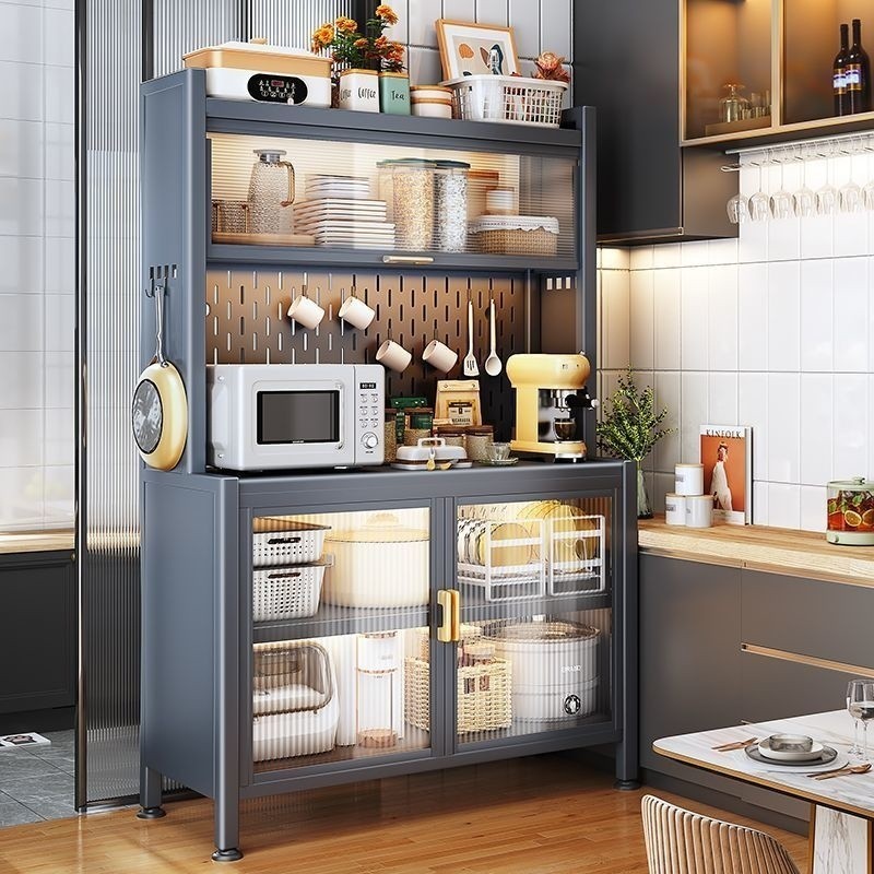 Kitchen Cabinet Kitchen Rack Cupboard Multifunctional Storage Cabinet ...