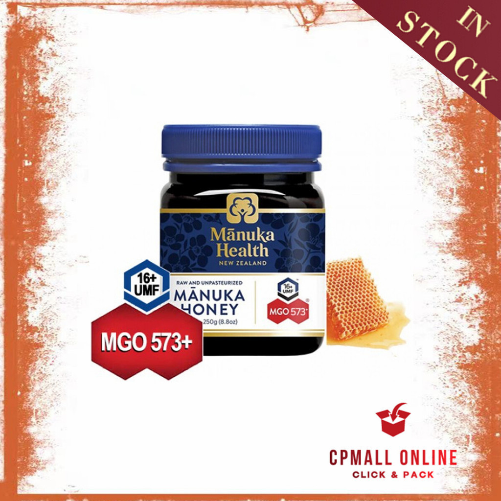[Expiry Date: 06/2027] Manuka Health MGO 573+ UMF 16 Manuka Honey 250G ( Made in New Zealand ...
