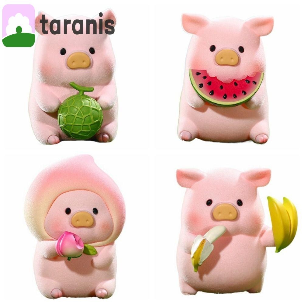 TARANIS Lulu The Piggy Figures, Fruit Series Car Decoration Pig Model ...