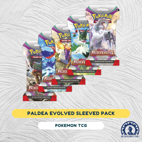 Pokemon TCG: Paldea Evolved Sleeved Booster Pack | Shopee Singapore