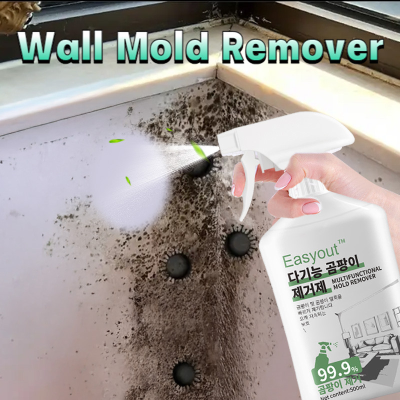 Japan Wall Mold Remover Magic Cleaning Spray Mildew Removal Spray 500ML ...
