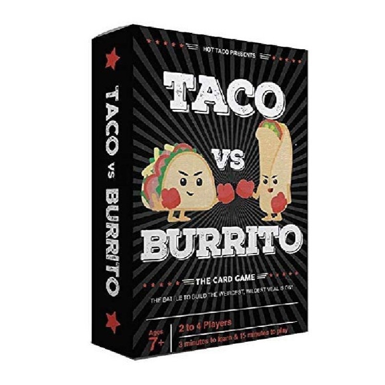 Taco vs Burrito-Full English Hamburger and Ham Surprising Strategic ...