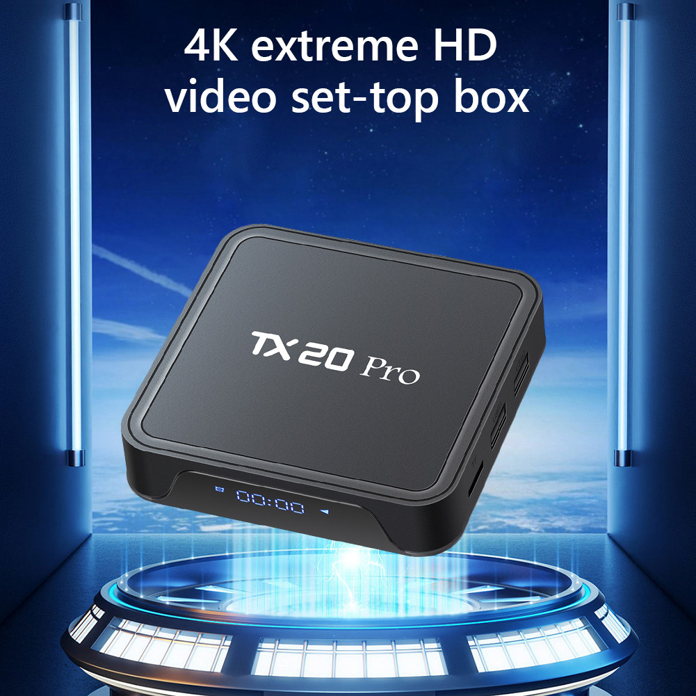 Android 15.0 Smart TV Box 4K HD Media Player Dual WIFI BT Set Top Box ...