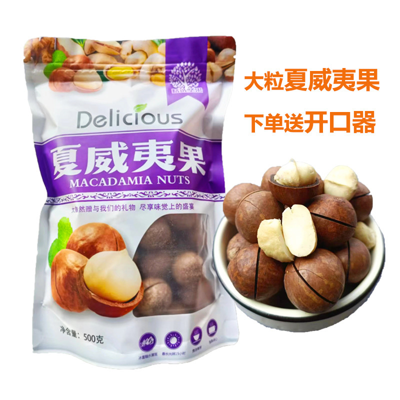 Macadamia Nuts 24 New Nuts Cream Flavor 500g Extra Large Original ...