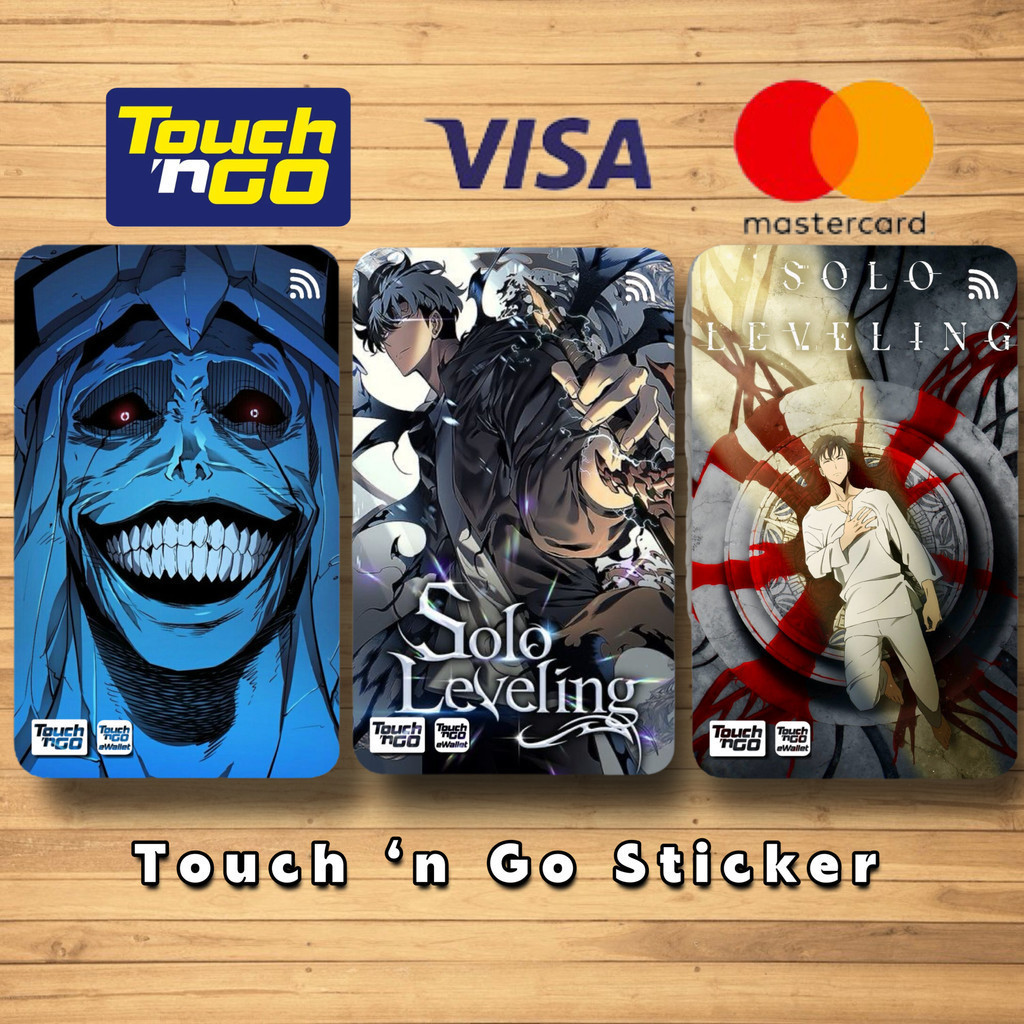 Solo Leveling Series 2 Touch n Go Card Sticker Cover TNG / MASTER ...