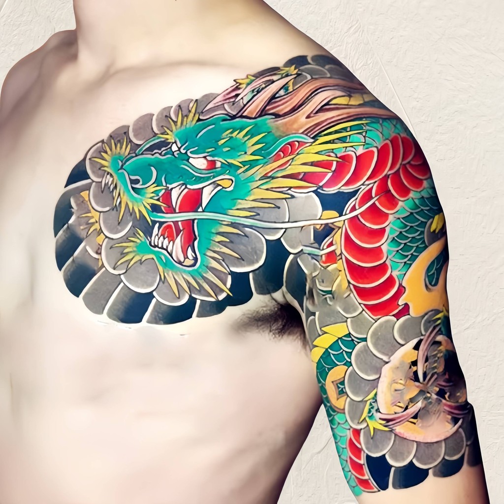 NZSJ Painless and Traceless Tattoo Stickers Tattoo Plant Dyed Tattoo ...