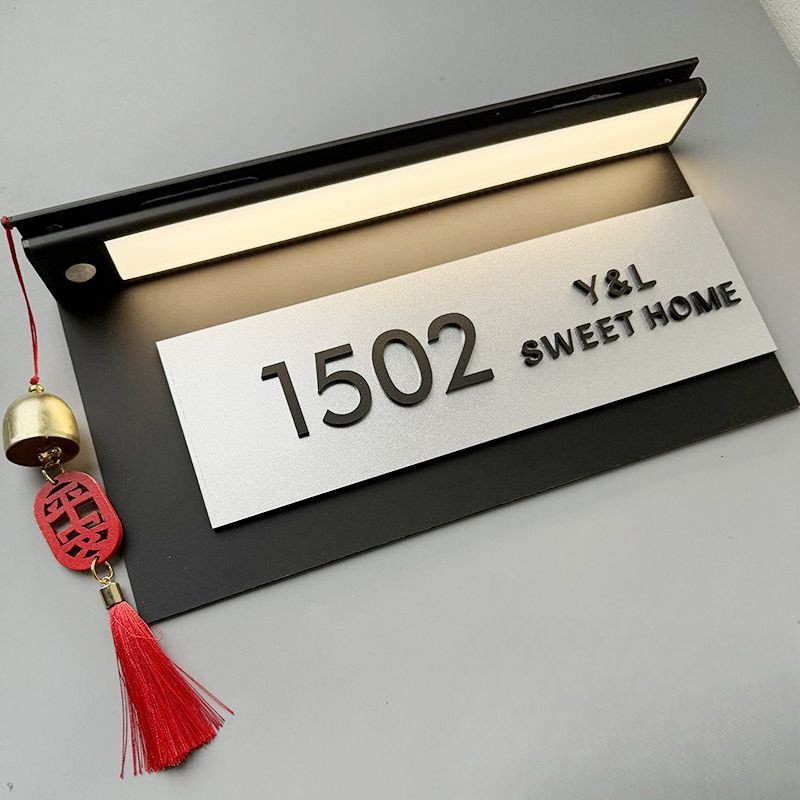 Customised Unit Sign Customised door sign/unit number signage house ...