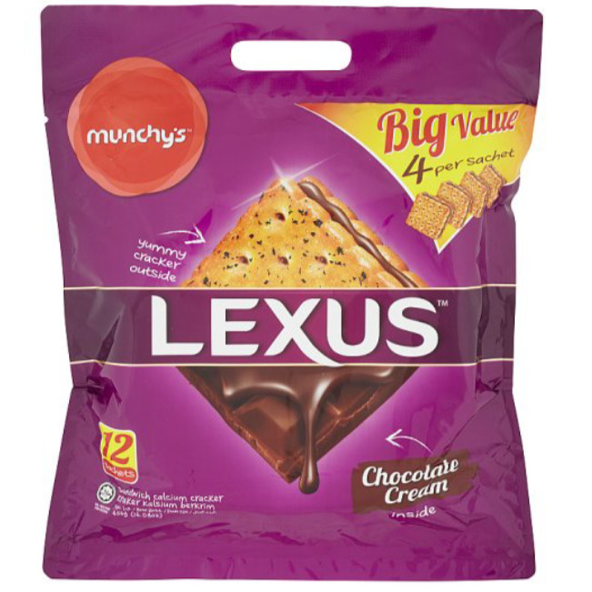 Munchy's Lexus Sandwich - Peanut Butter/Chocolate (416g) | Shopee Singapore