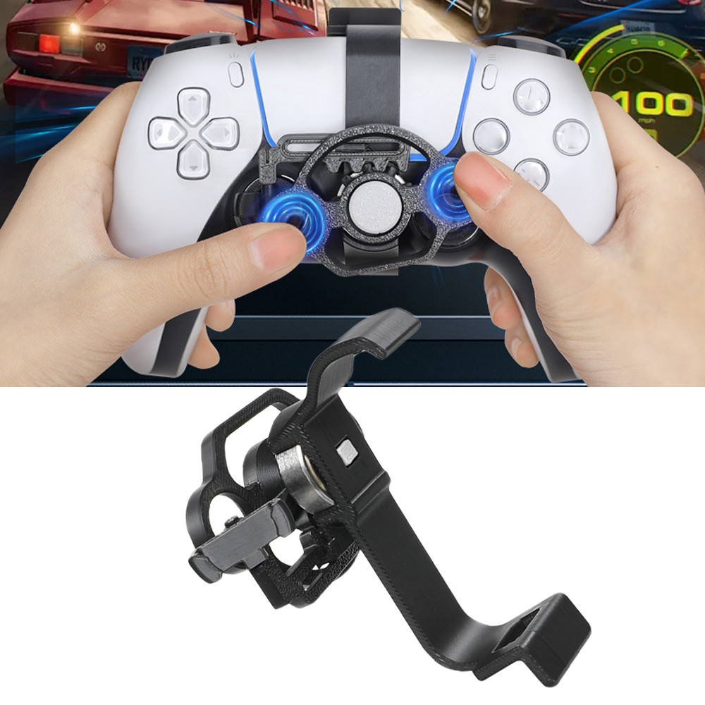 Game Controller Mini Steering Wheel for PS5 Pro/Slim，3D printing Gaming ...