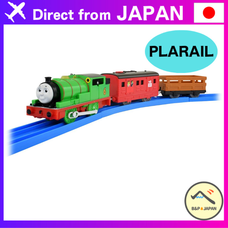 Takara Tomy "Plarail Thomas OT-02 Chattering Percy English Plus" Train Toy Unisex 3 Years and ...