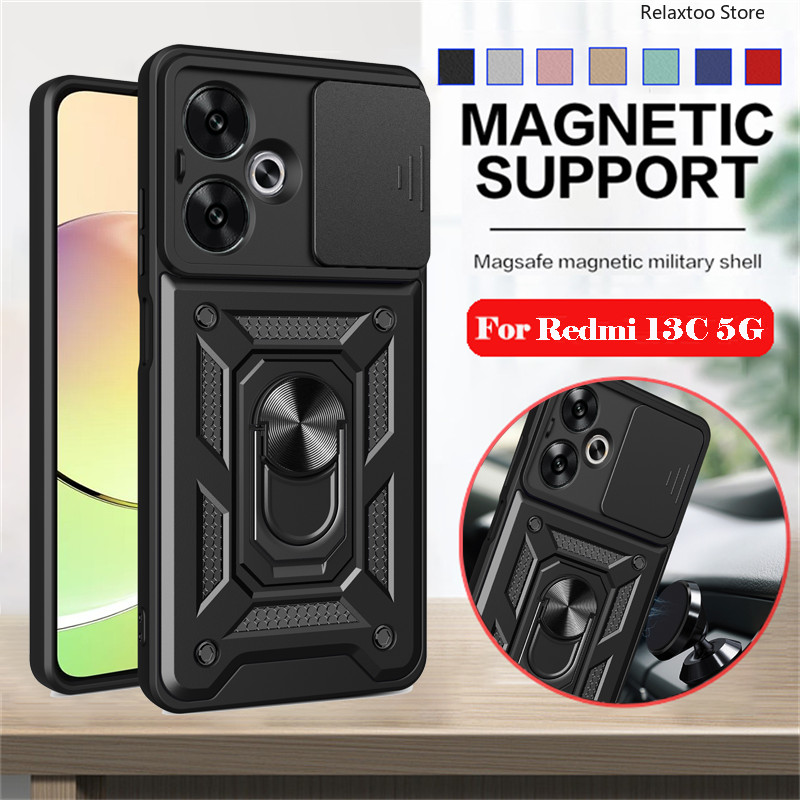 Shockproof Armor Casing For Xiaomi Redmi 13C 13 C Redmi13C 4G 5G Push ...
