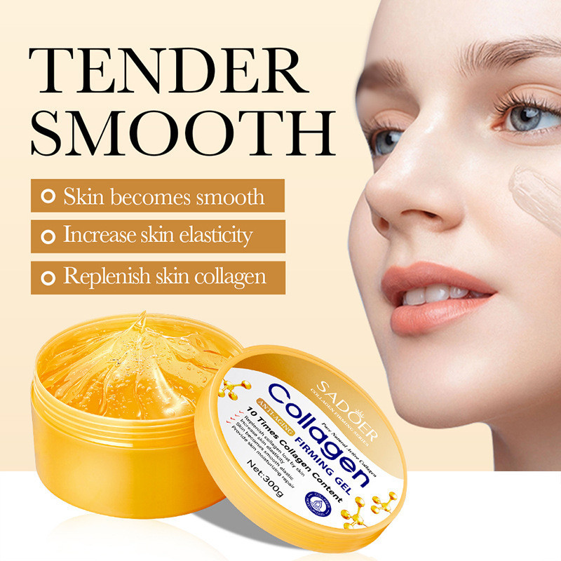 SADOER Collagen Anti Aging Firming Gel & 10 Times Collagen Content 300g ...