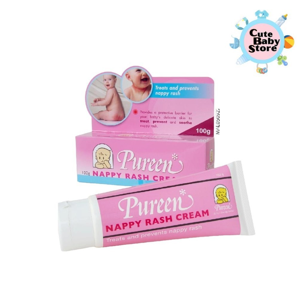 PUREEN NAPPY RASH CREAM 50G/100G | Shopee Singapore
