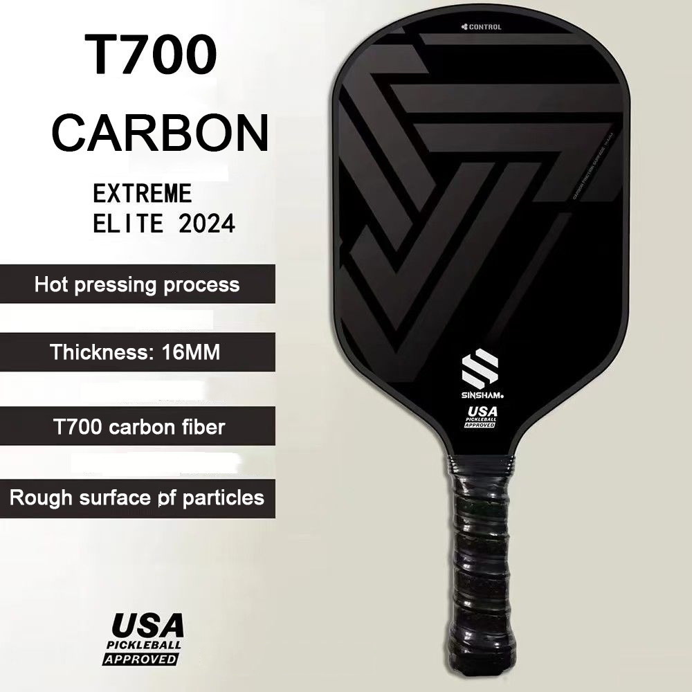 Original SINSHAM T70-1 USAPA Pickleball Paddle T700 Carbon Fiber Pickleball Racket 16MM Frosted ...