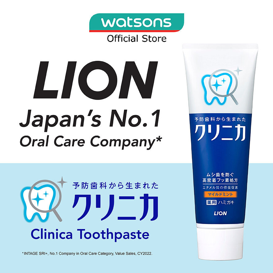 CLINICA Toothpaste (Mild Mint) 130g | Shopee Singapore