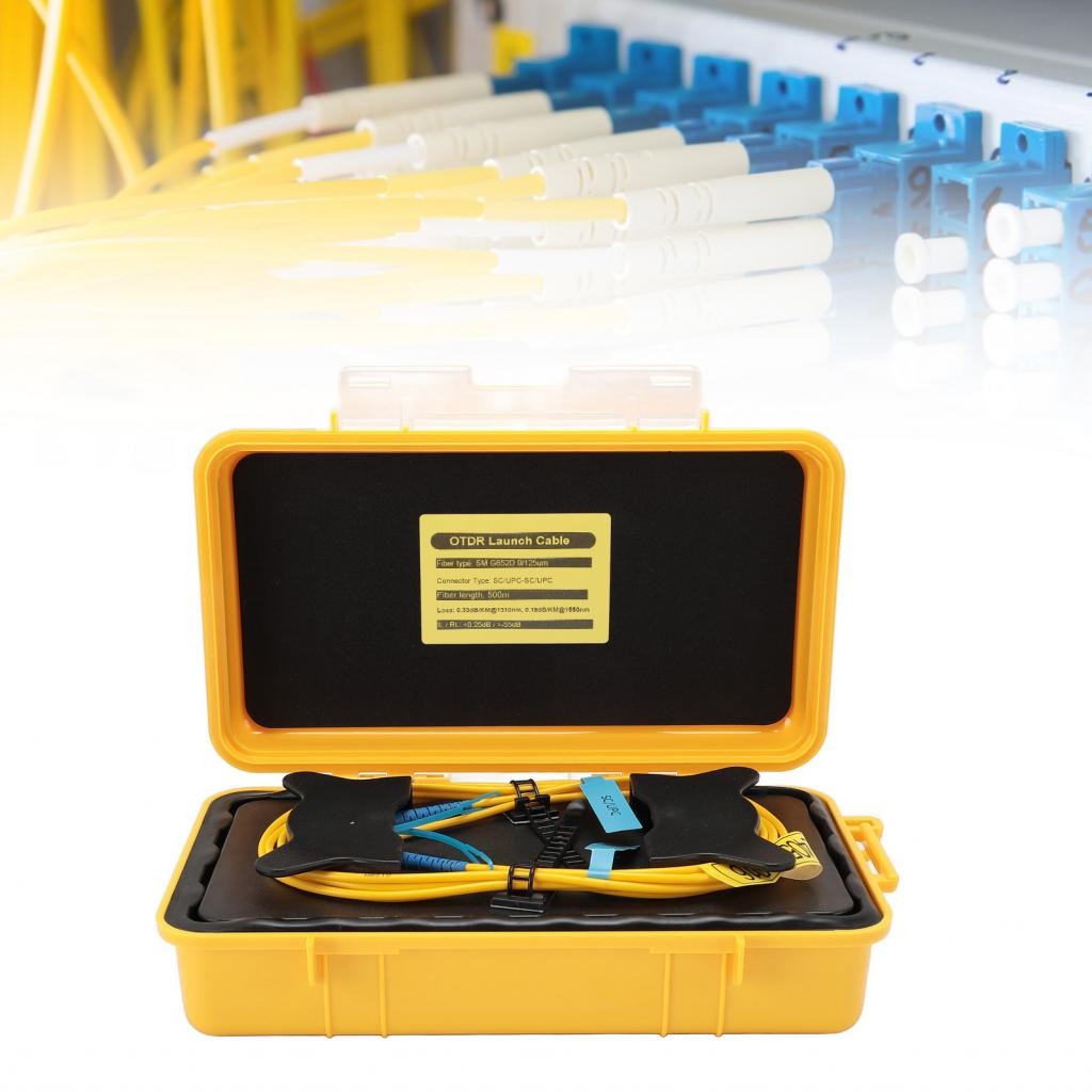 Havashop Fiber Optic Test Tool SC UPCSC UPC 500M OTDR Launch Cable Box ...
