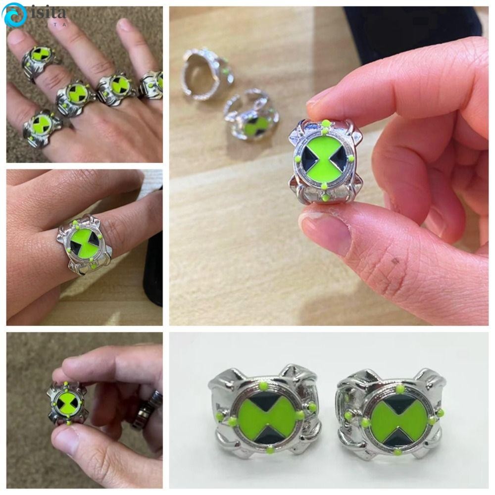 ISITA Omnitrix Ring, Finger Rings Animation Peripheral Young Hacker ...