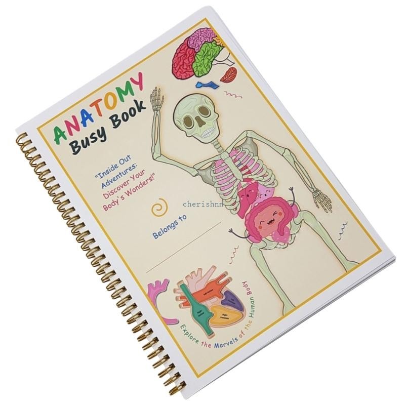 CH* Kids Human Anatomy Busy Book Exploring Body Systems And Organs ...