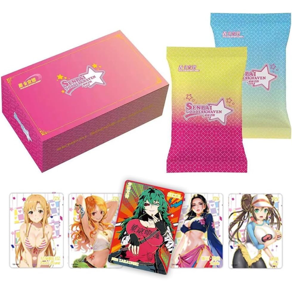 Senpai Goddess Haven 4 Series - 1 Box,Goddess MEIKA Anime Series Waifu ...